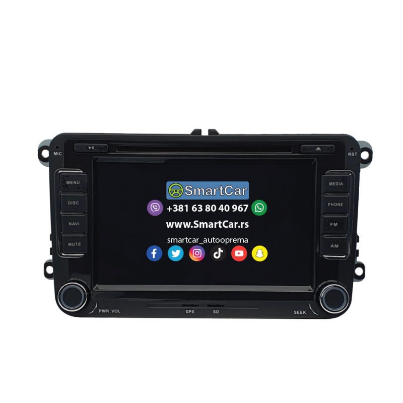 ANDROID MULTIMEDIJA ZA VOLKSWAGEN GOLF 5 (V) (2003-2012) 7" 1+16 DVD ...